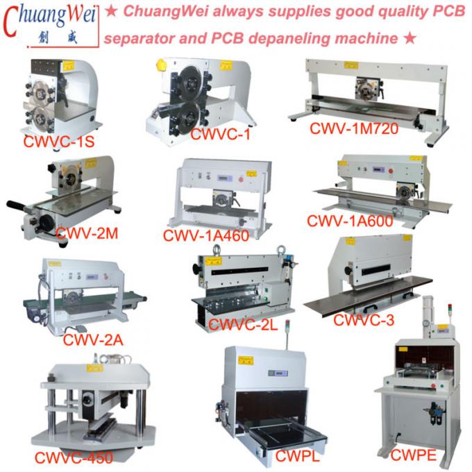 Manual PCB Depanel , Pneumatically PCB Depaneling Machine