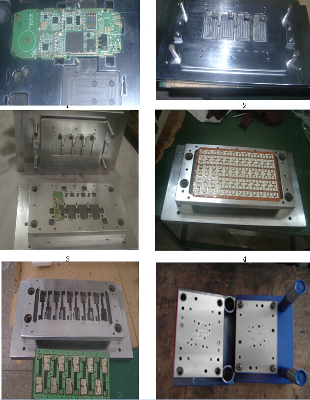 S55C Oem Compound Die Stamping PCB Punching Tool W320mm Area