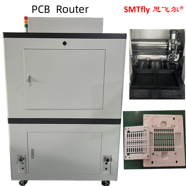 Stable PCB Router Machine with Double Working Tables for Production
