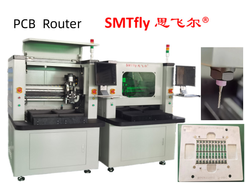 High-Speed PCB Router Machine with Adjustable Router Bit for Quick and ...