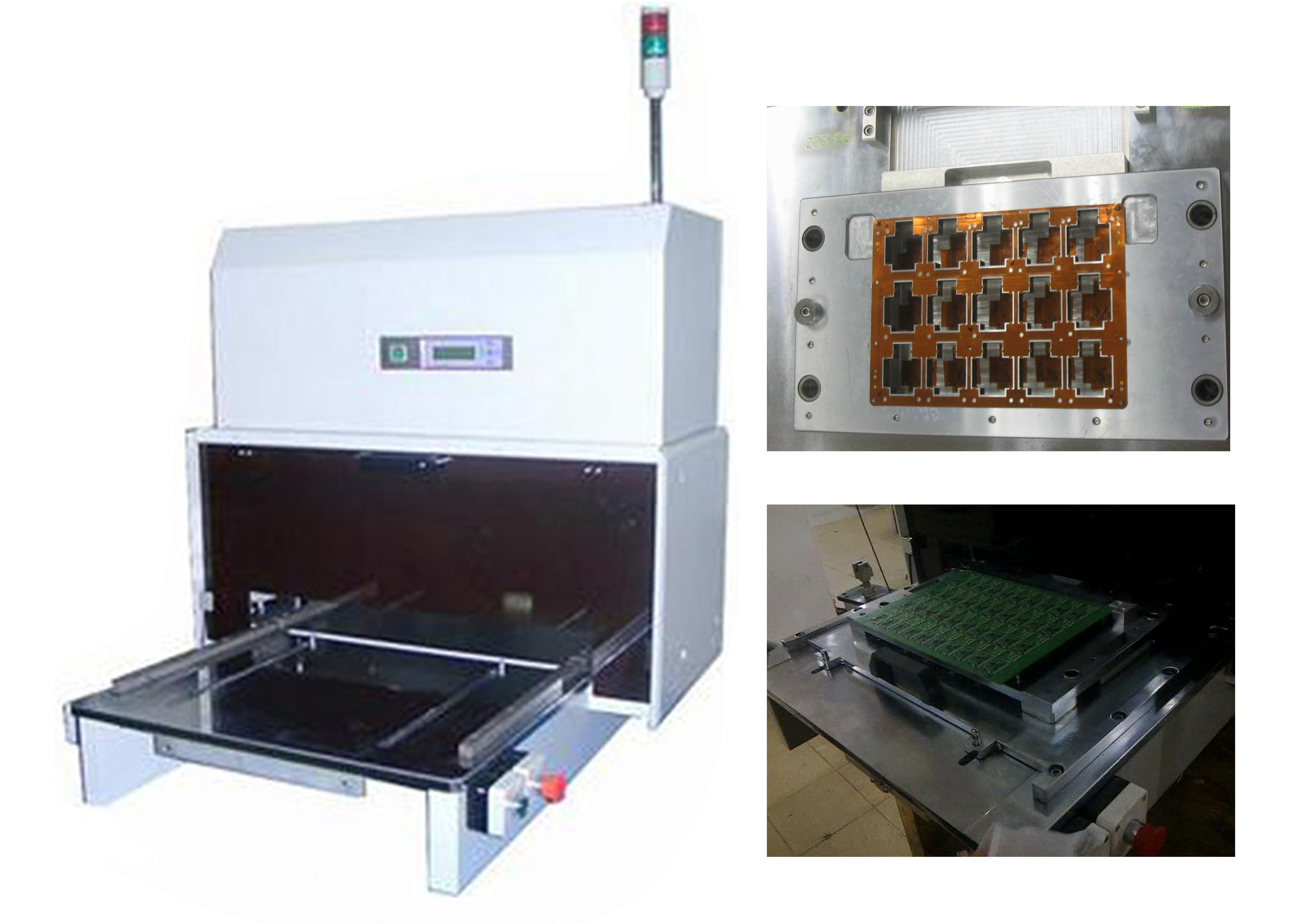 V-CUT PCB Singulation Press For Pre-Scored Boards With Automatic Irregular