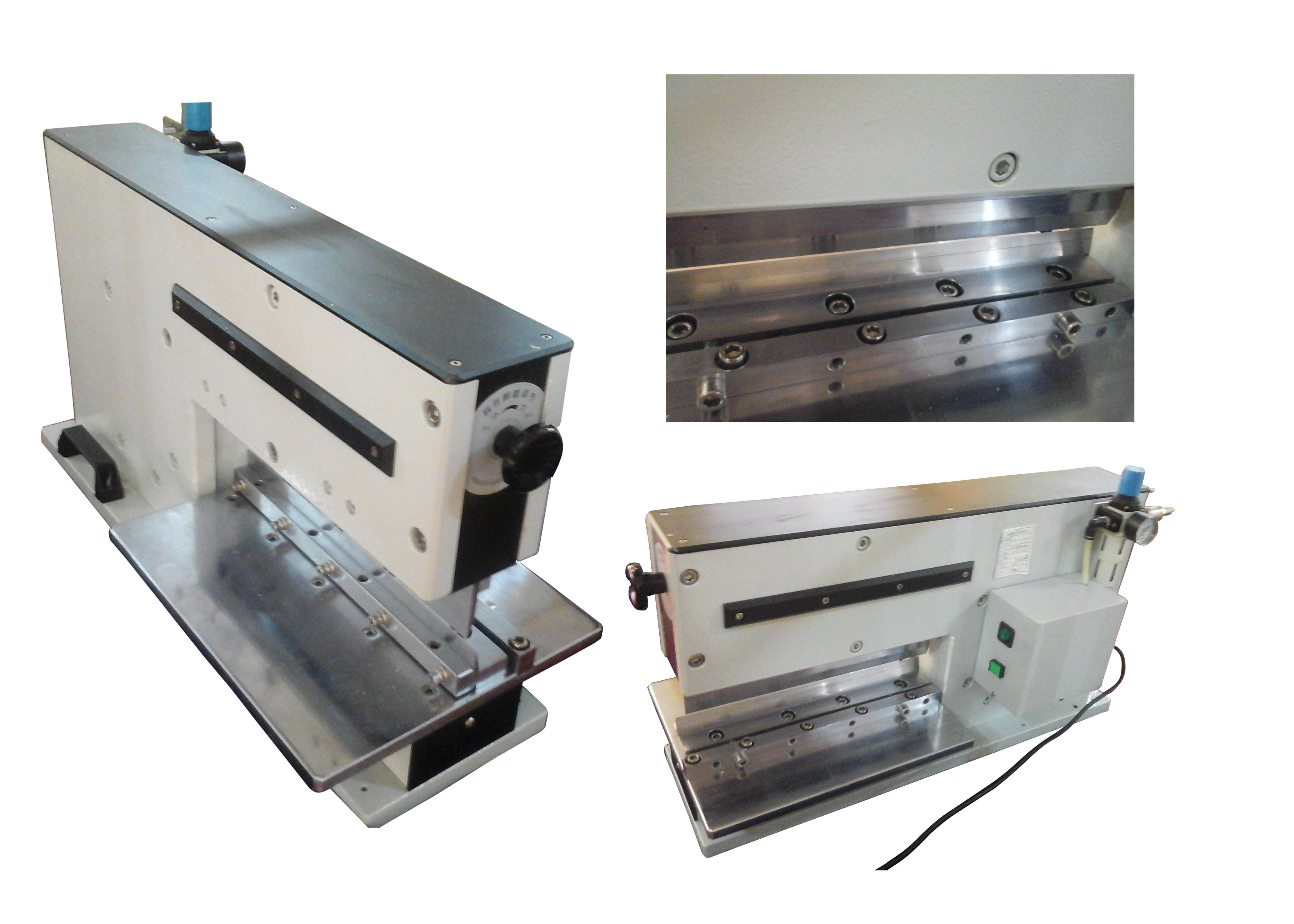 0.5-0.7Mpa working air pressure pcb cutting machine with japan steel ...