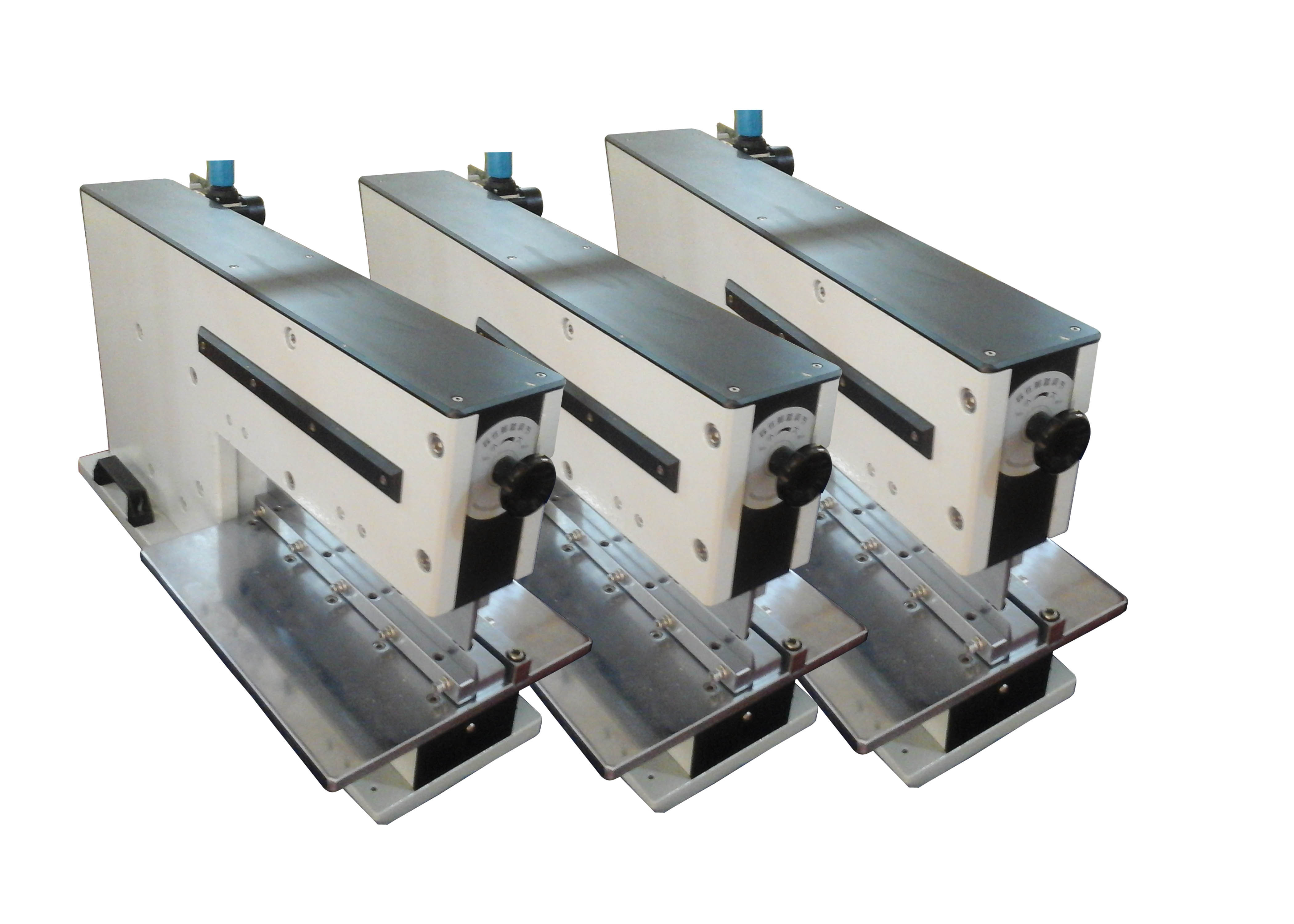 Guillotine Type Pneumatic PCB Cutting Machine With Two Sharp Linear Blades