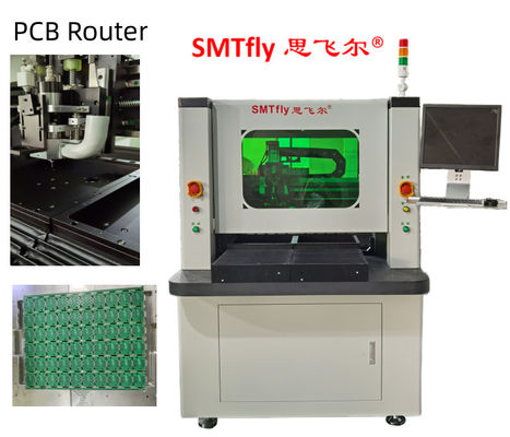PCB Router Machine 150W 3.5mm Thick Cnc Machine For Pcba Making / Cnc ...