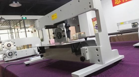 Manual Blade Moving PCB Depaneling Cutter With Linear And Circular Blades