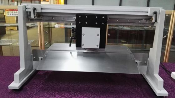 Manual Blade Moving PCB Depaneling Cutter With Linear And Circular Blades